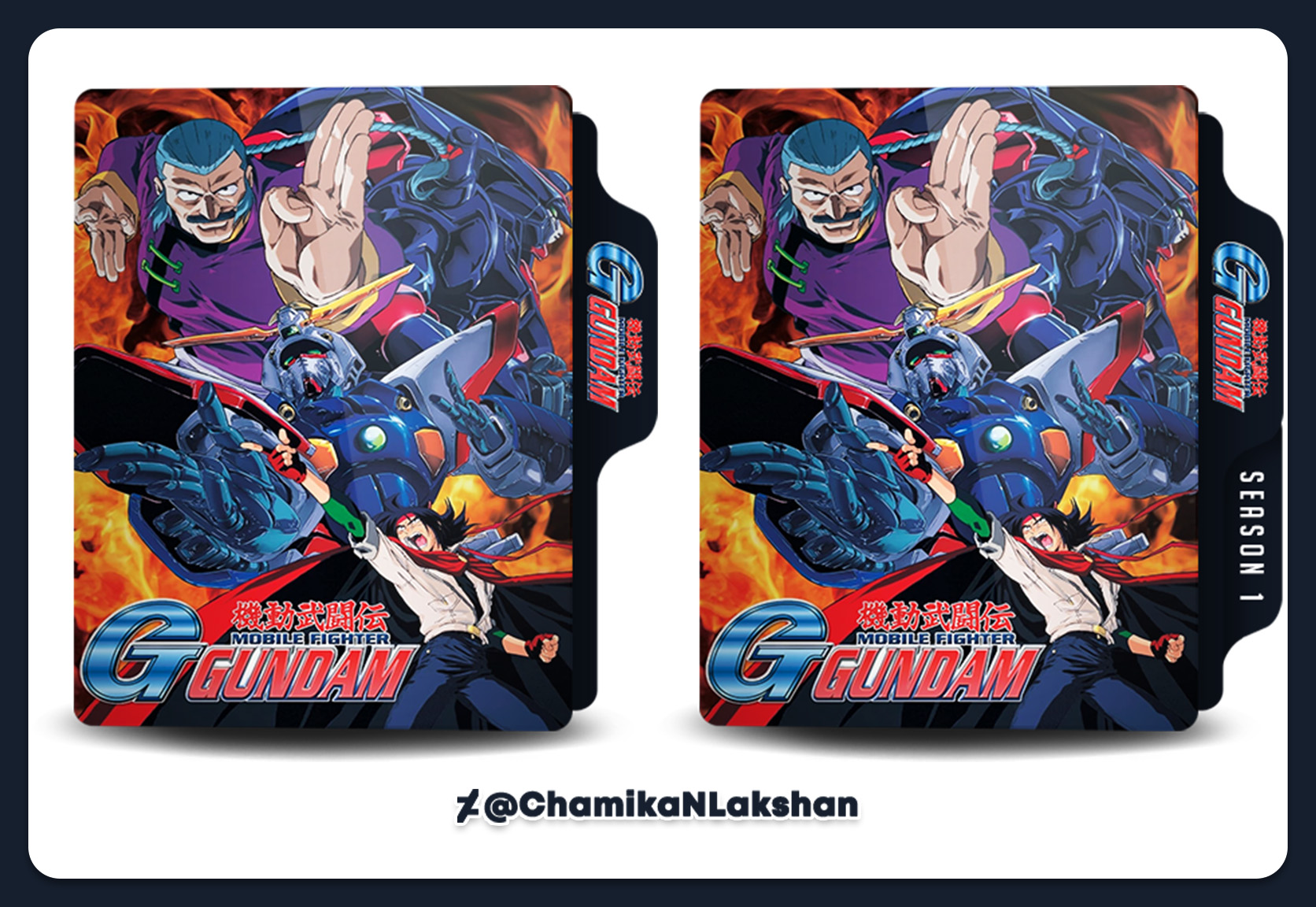 Mobile Fighter G Gundam S01 Folder Icons by ChamikaNLakshan on DeviantArt