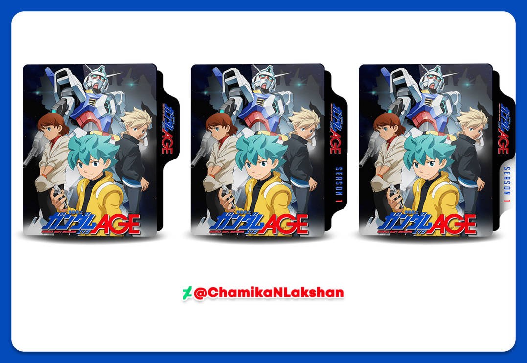 Mobile Suit Gundam AGE S01 Folder Icons by ChamikaNLakshan on DeviantArt