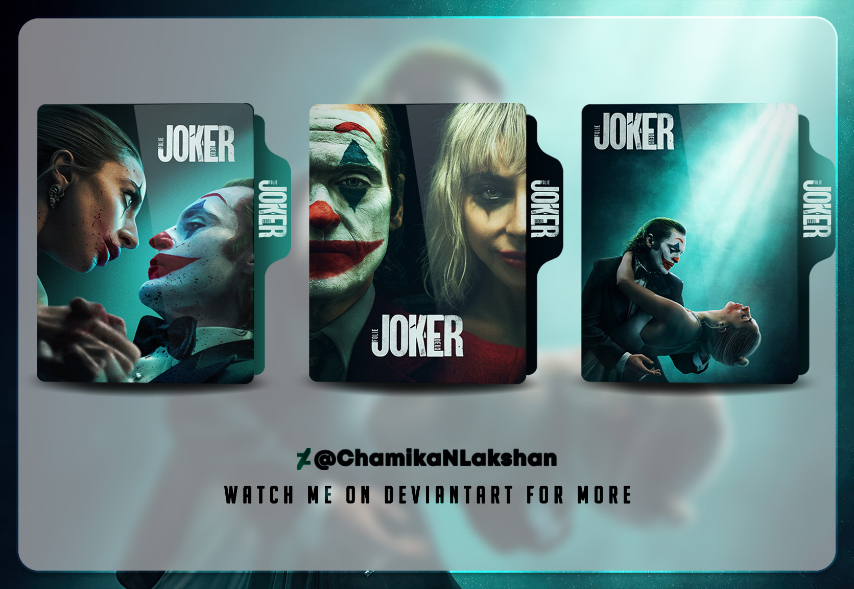 Joker Folie Deux (2024) Folder Icons by ChamikaNLakshan on DeviantArt