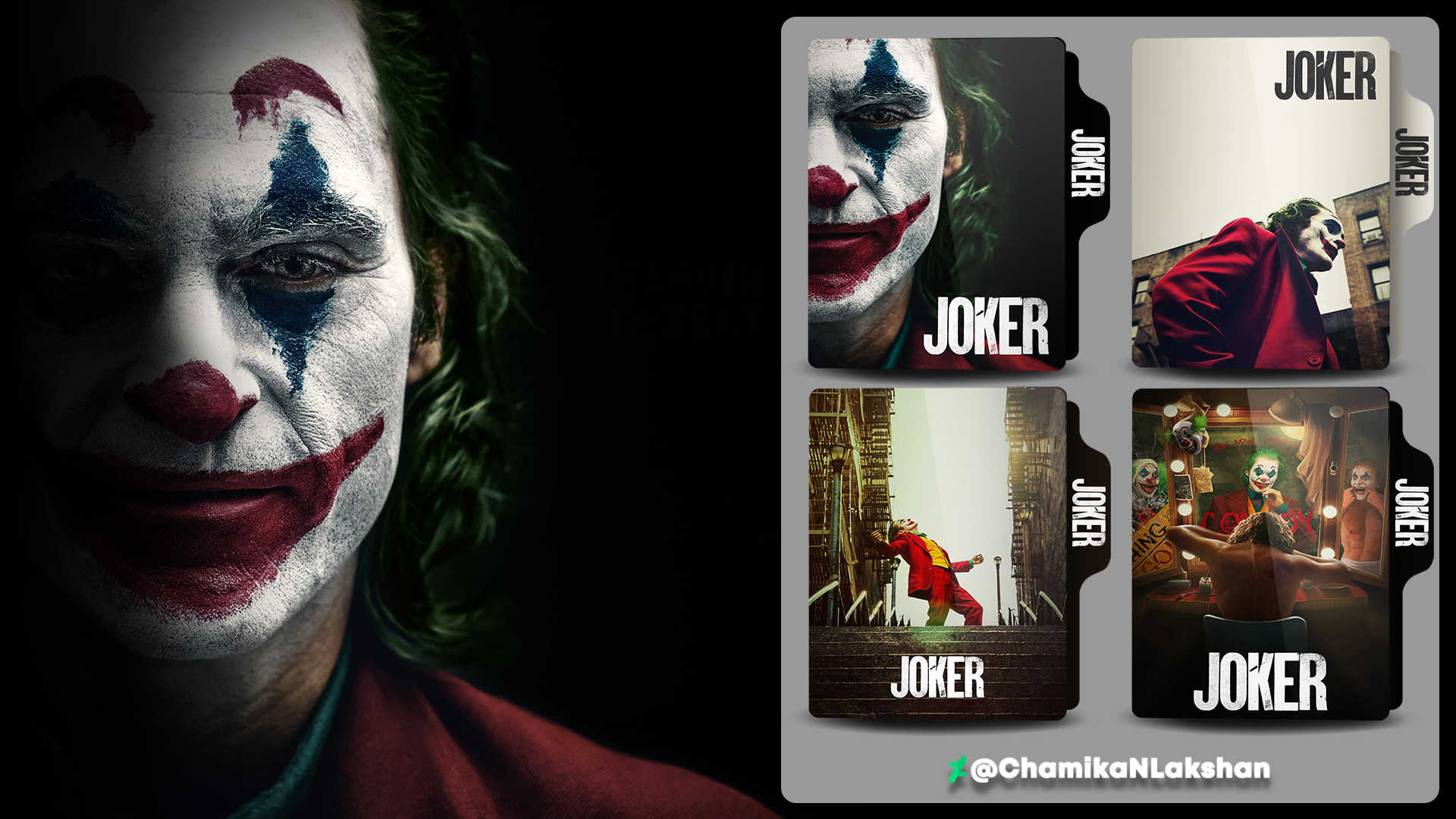 Joker (2019) Folder Icons by ChamikaNLakshan on DeviantArt
