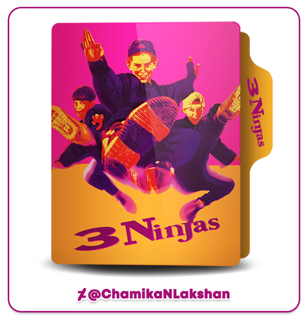 3 Ninjas (1992) Folder Icon by ChamikaNLakshan on DeviantArt