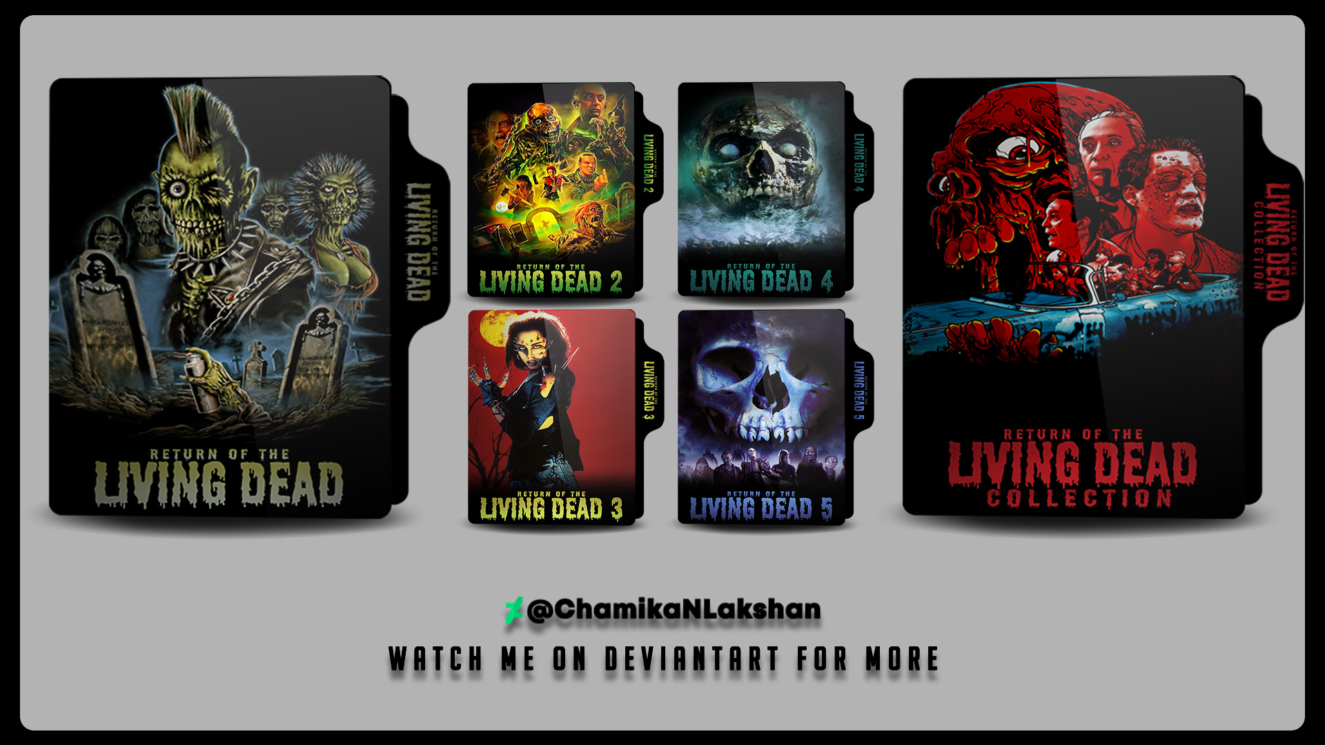 Return of the Living Dead Collection (1985-2005) by ChamikaNLakshan on ...
