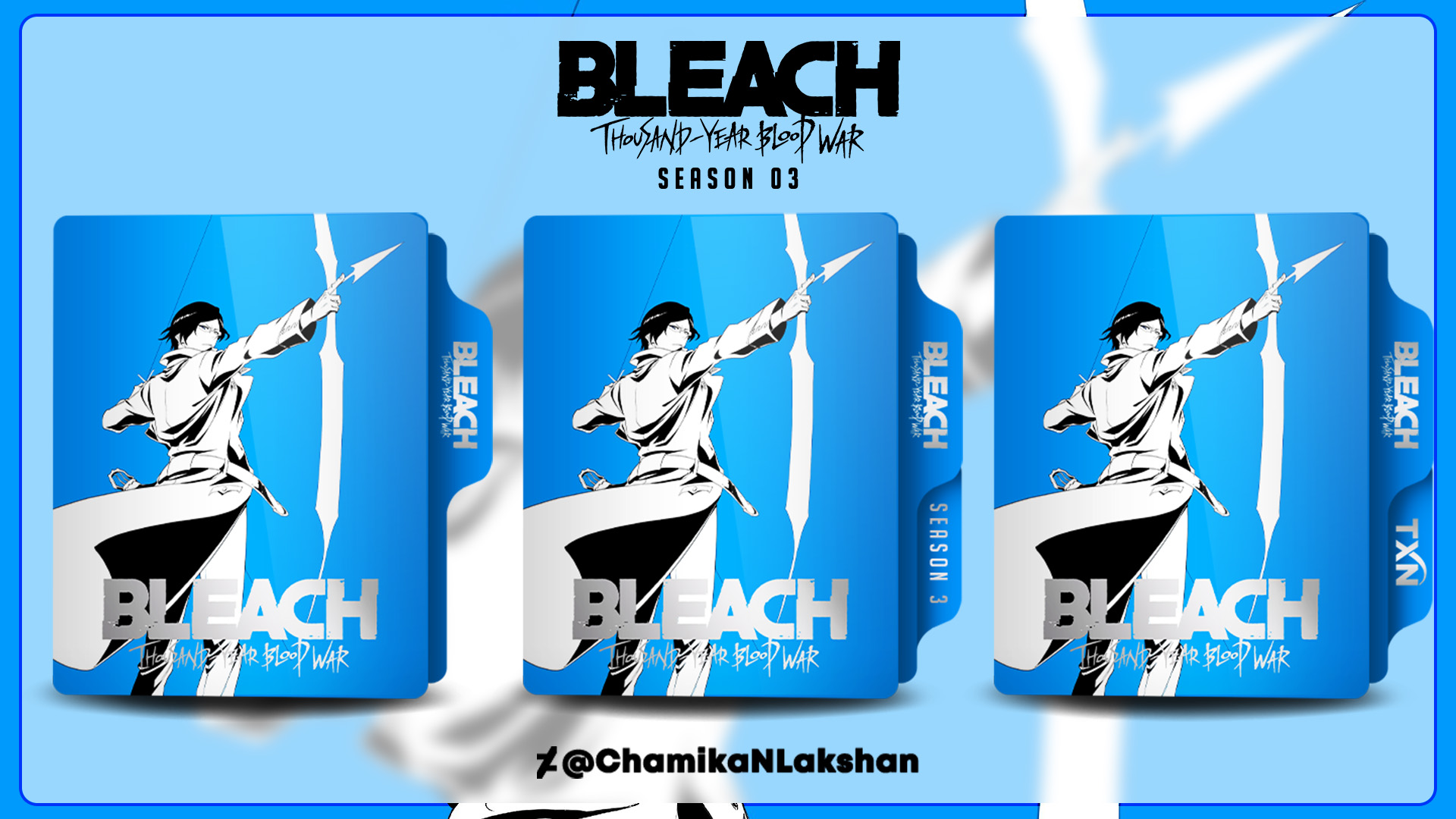 Bleach Thousand-Year Blood War S03 Folder Icons by ChamikaNLakshan on ...