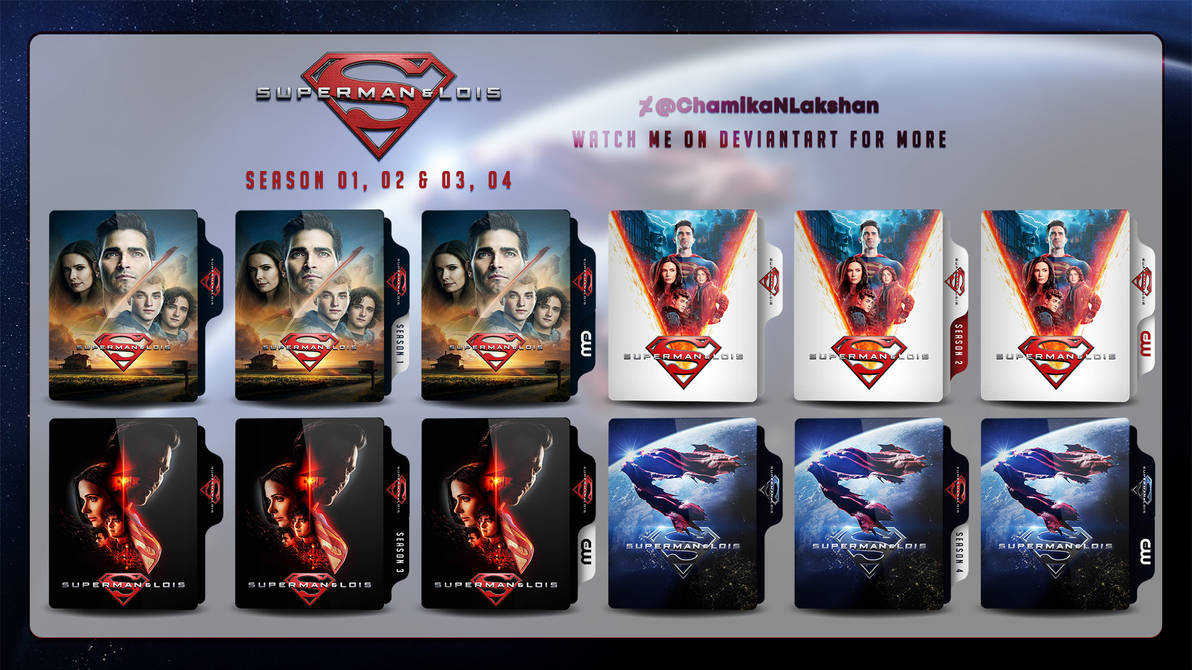Superman and Lois S01~S04 Folder Icons by ChamikaNLakshan on DeviantArt