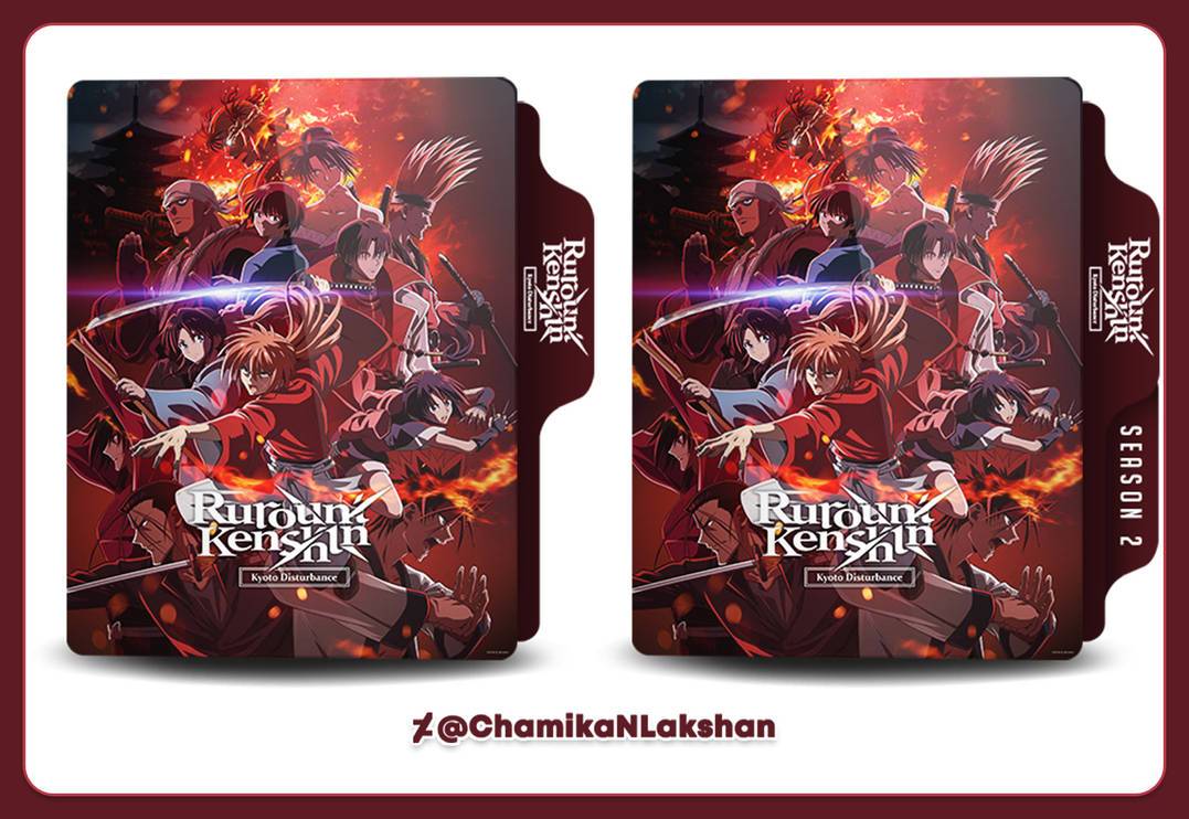 Rurouni Kenshin S02 Folder Icons by ChamikaNLakshan on DeviantArt