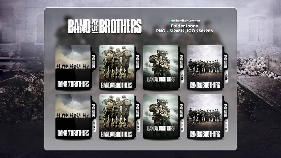 Band of Brothers S01 Folder Icons by ChamikaNLakshan on DeviantArt