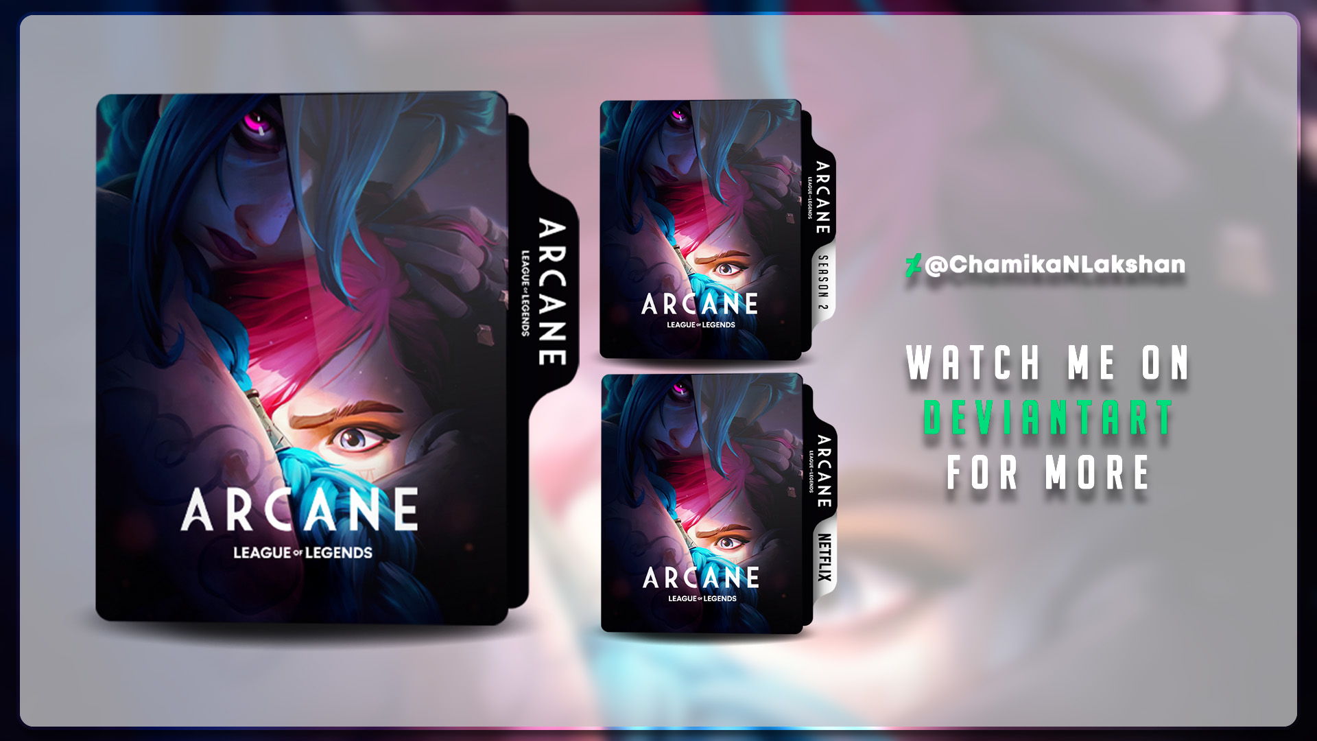 Arcane S02 Folder Icons V1_1 by ChamikaNLakshan on DeviantArt
