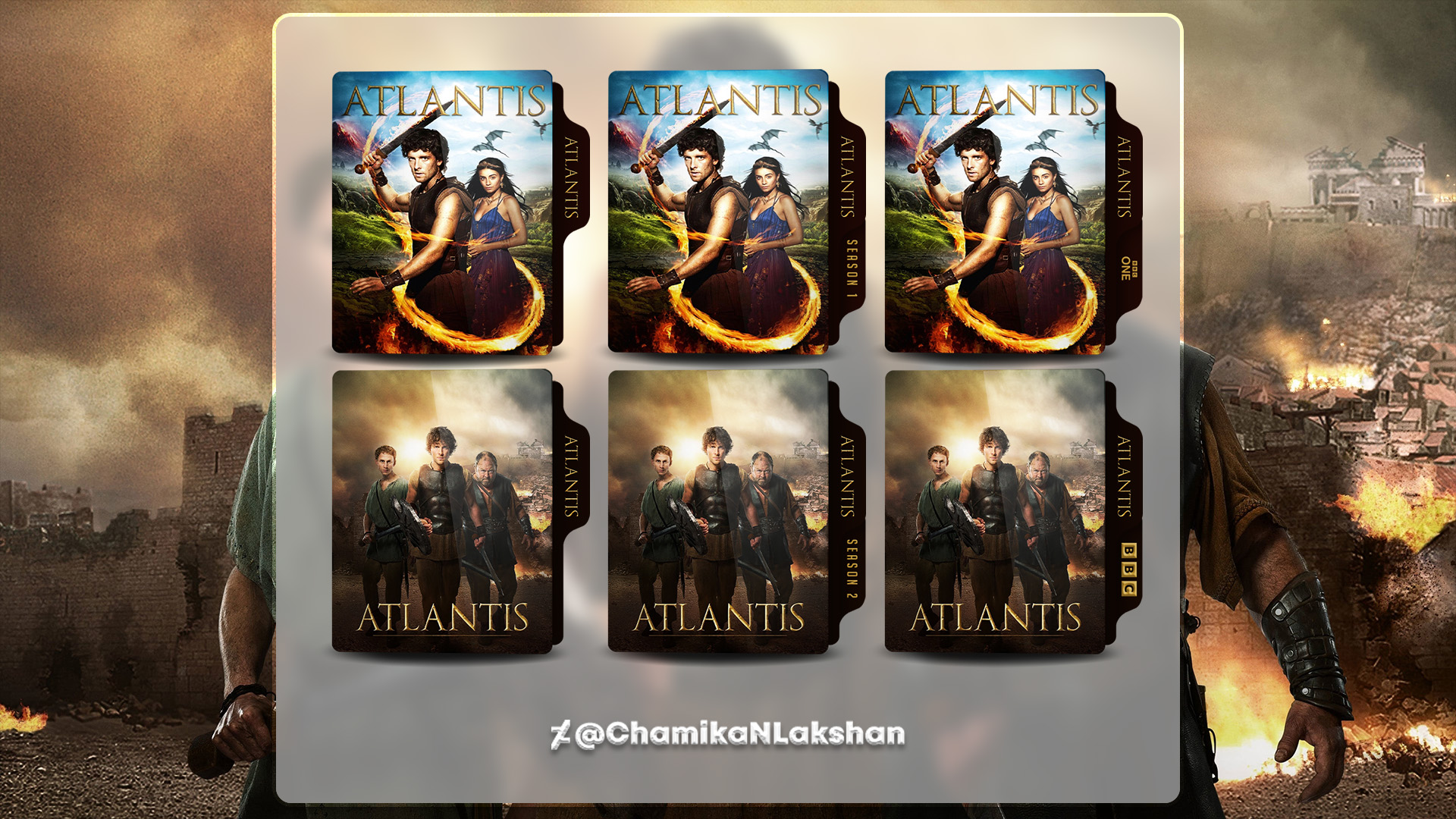 Atlantis S01 and S02 Folder Icons by ChamikaNLakshan on DeviantArt