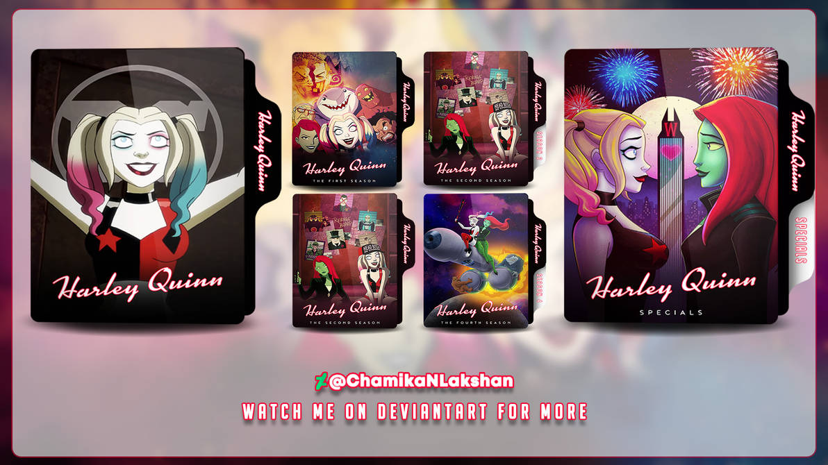 Harley Quinn S01~S06, Main, Specials Folder Icons by ChamikaNLakshan on DeviantArt