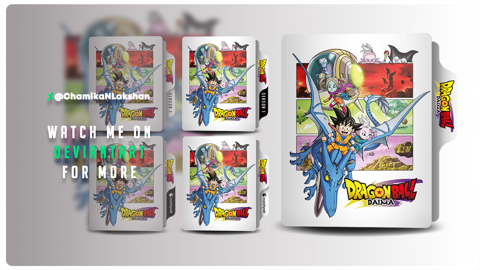 Dragon Ball DAIMA S01 Folder Icons by ChamikaNLakshan on DeviantArt