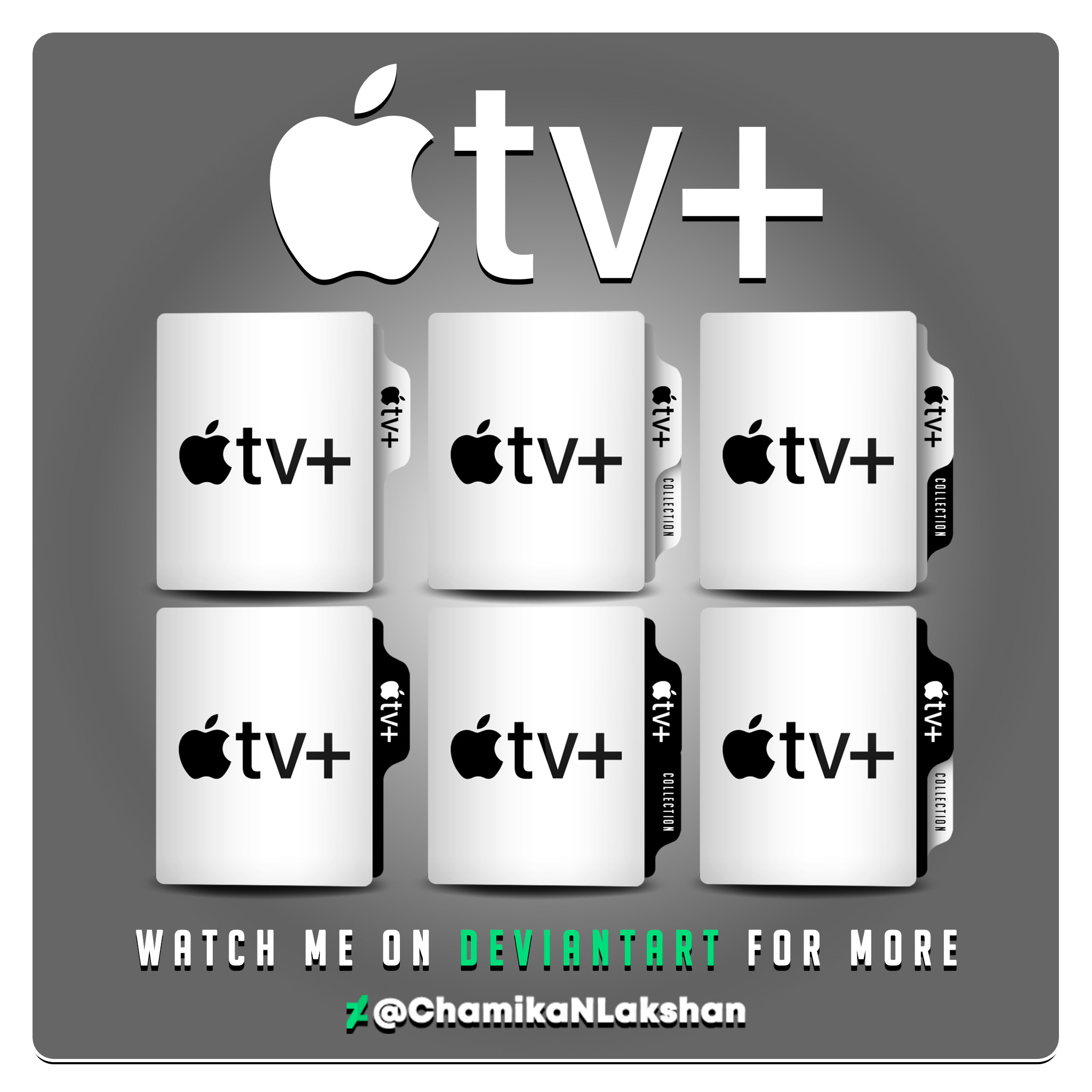 Apple TV+ Folder Icons Pack by ChamikaNLakshan on DeviantArt
