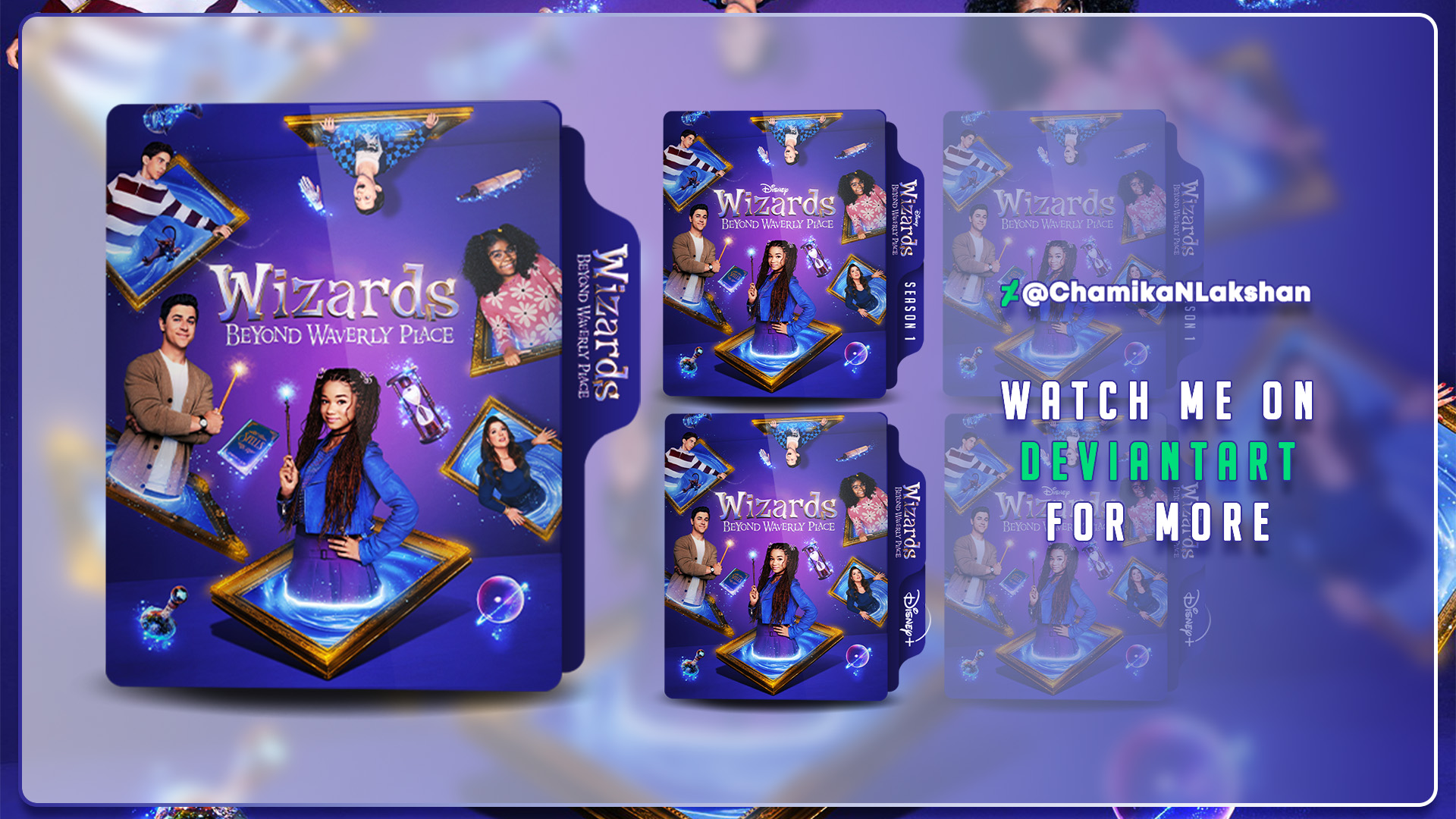 Wizards Beyond Waverly Place S01 Folder Icons by ChamikaNLakshan on ...