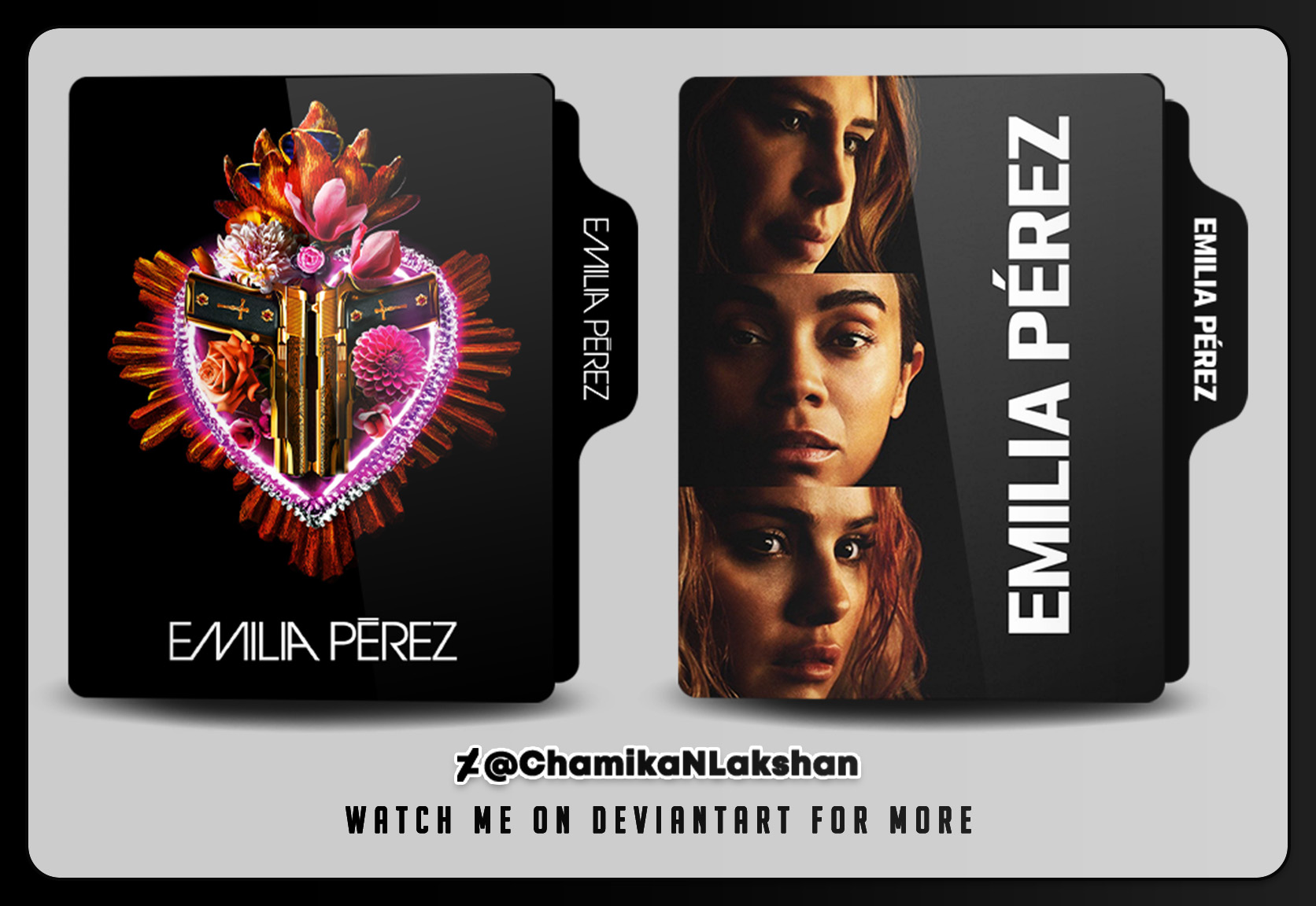 Emilia Perez (2024) Folder Icons V1 by ChamikaNLakshan on DeviantArt