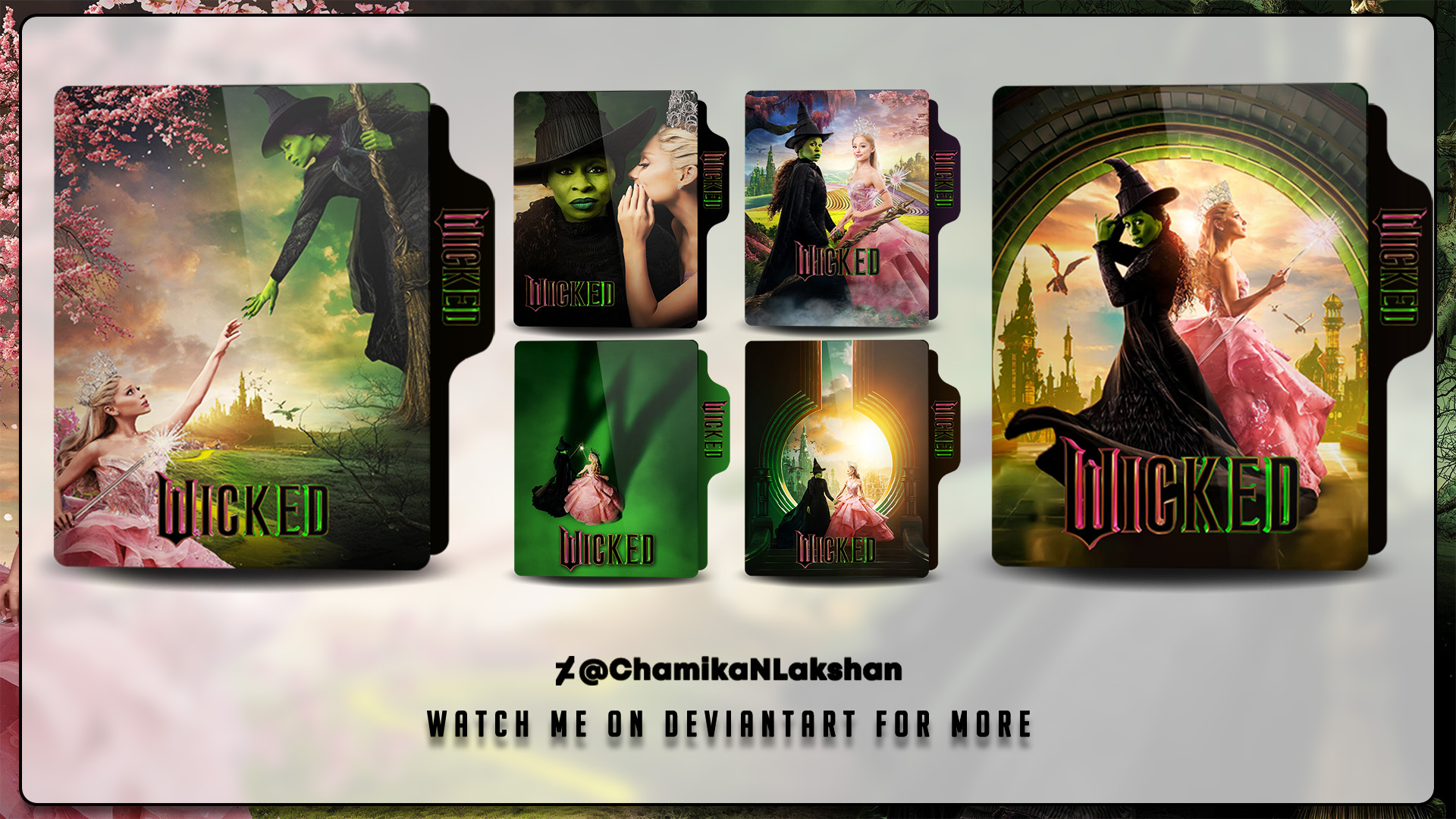 Wicked (2024) Folder Icons V1 by ChamikaNLakshan on DeviantArt