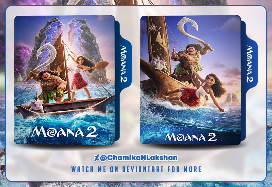 Moana 2 (2024) Folder Icons V2 by ChamikaNLakshan on DeviantArt
