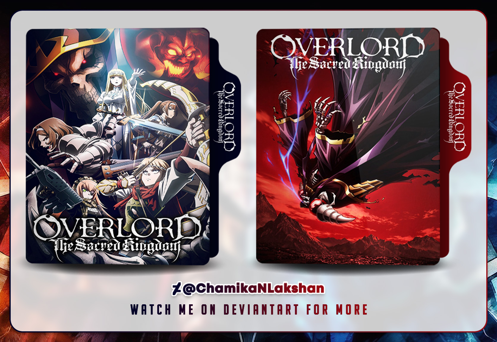 OVERLORD The Sacred Kingdom (2024) Folder Icons by ChamikaNLakshan on ...