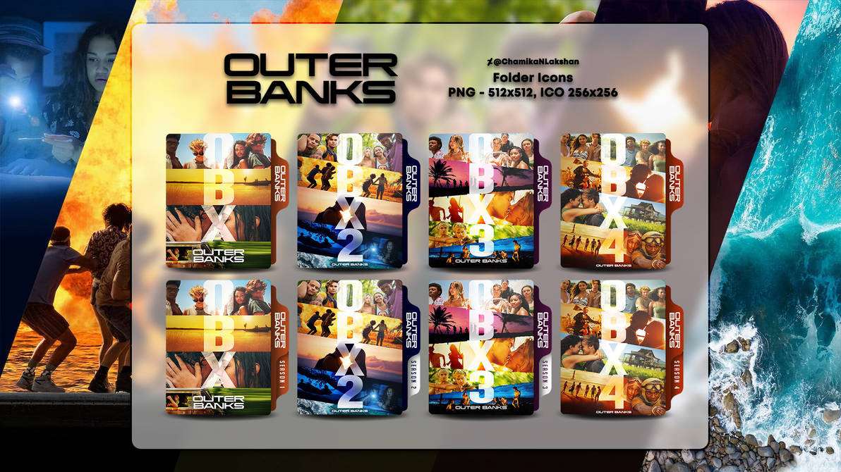 Outer Banks Main Folder Icons by ChamikaNLakshan on DeviantArt