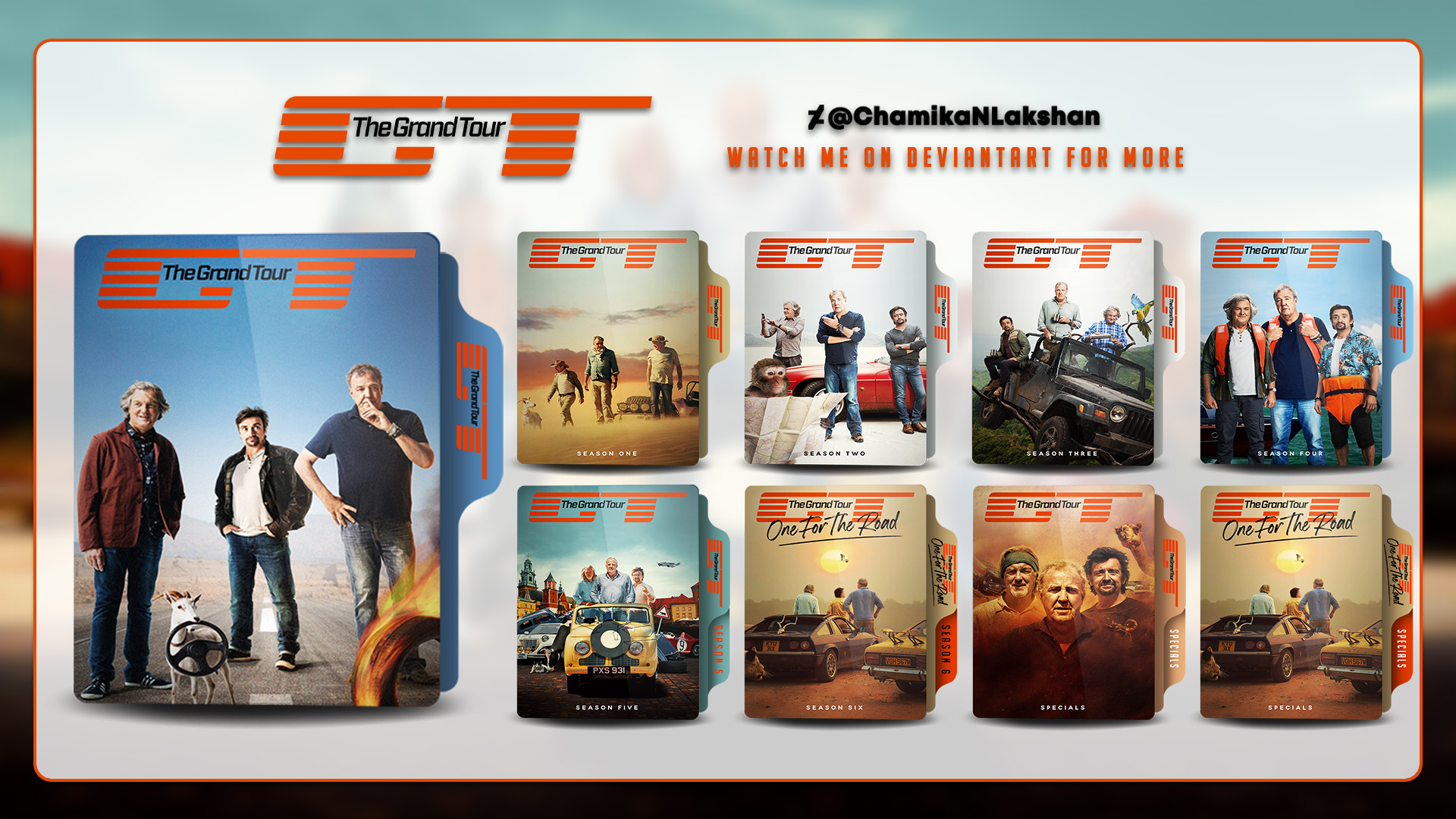 The Grand Tour S01~S06, Main, Specials by ChamikaNLakshan on DeviantArt