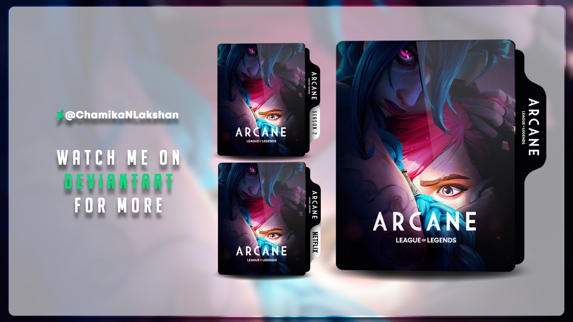 Arcane S02 Folder Icons V2_1 by ChamikaNLakshan on DeviantArt