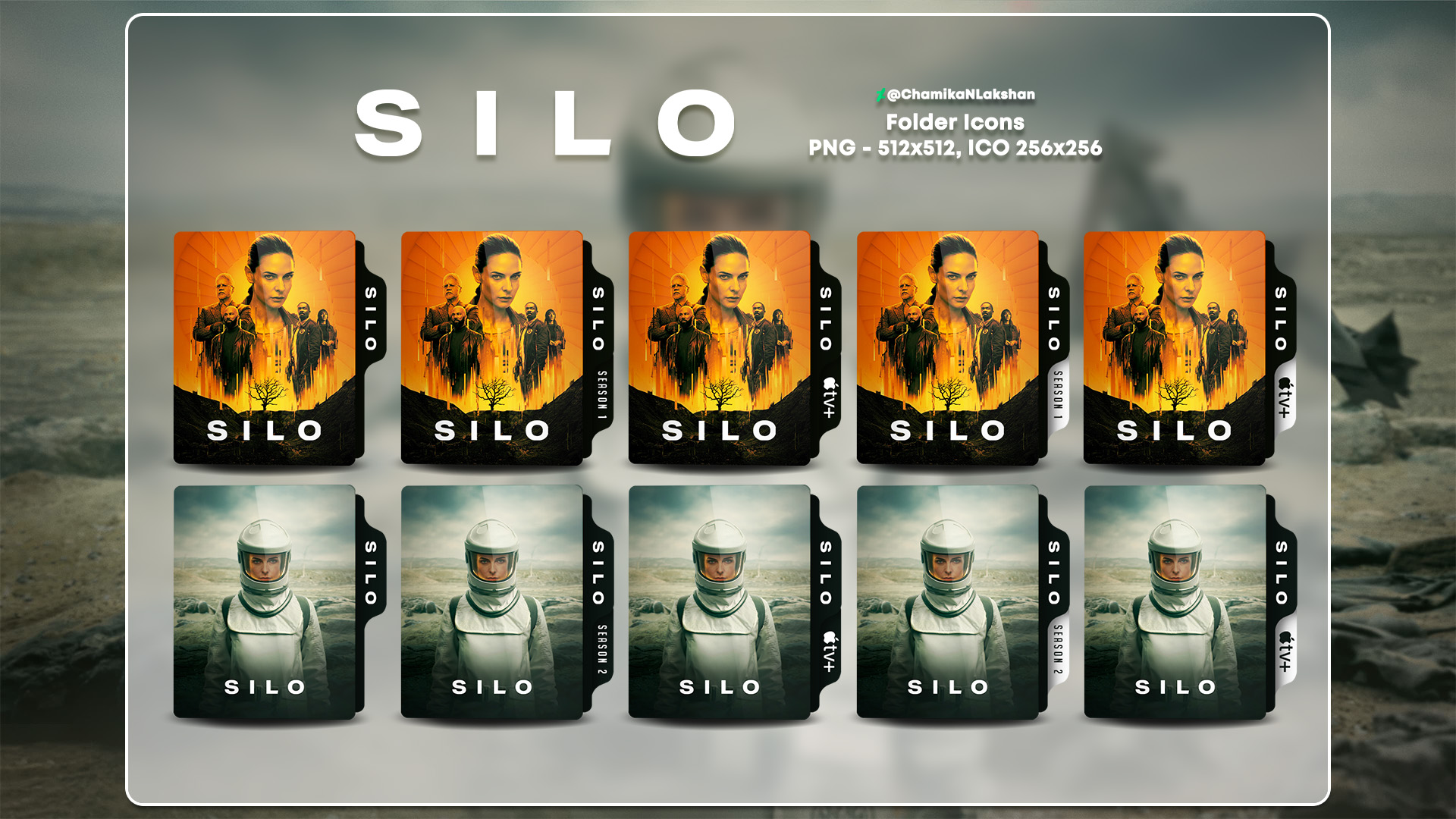 Silo S01 and S02 Folder Icons V2 by ChamikaNLakshan on DeviantArt