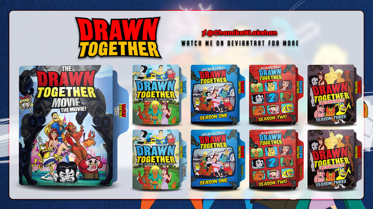 Drawn Together S01~S03, Main and Movie by ChamikaNLakshan on DeviantArt