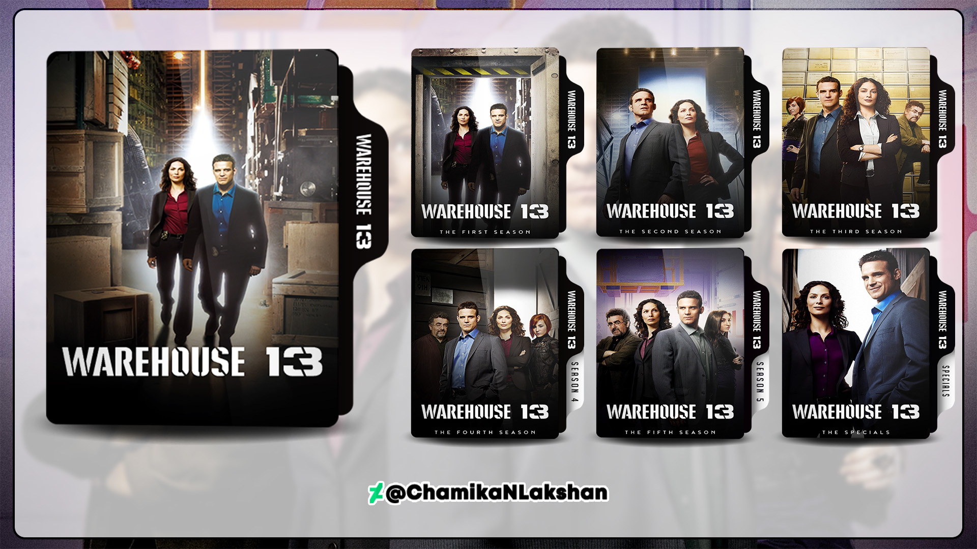 Warehouse 13 S01~S05, Main, Specials Folder Icons by ChamikaNLakshan on DeviantArt