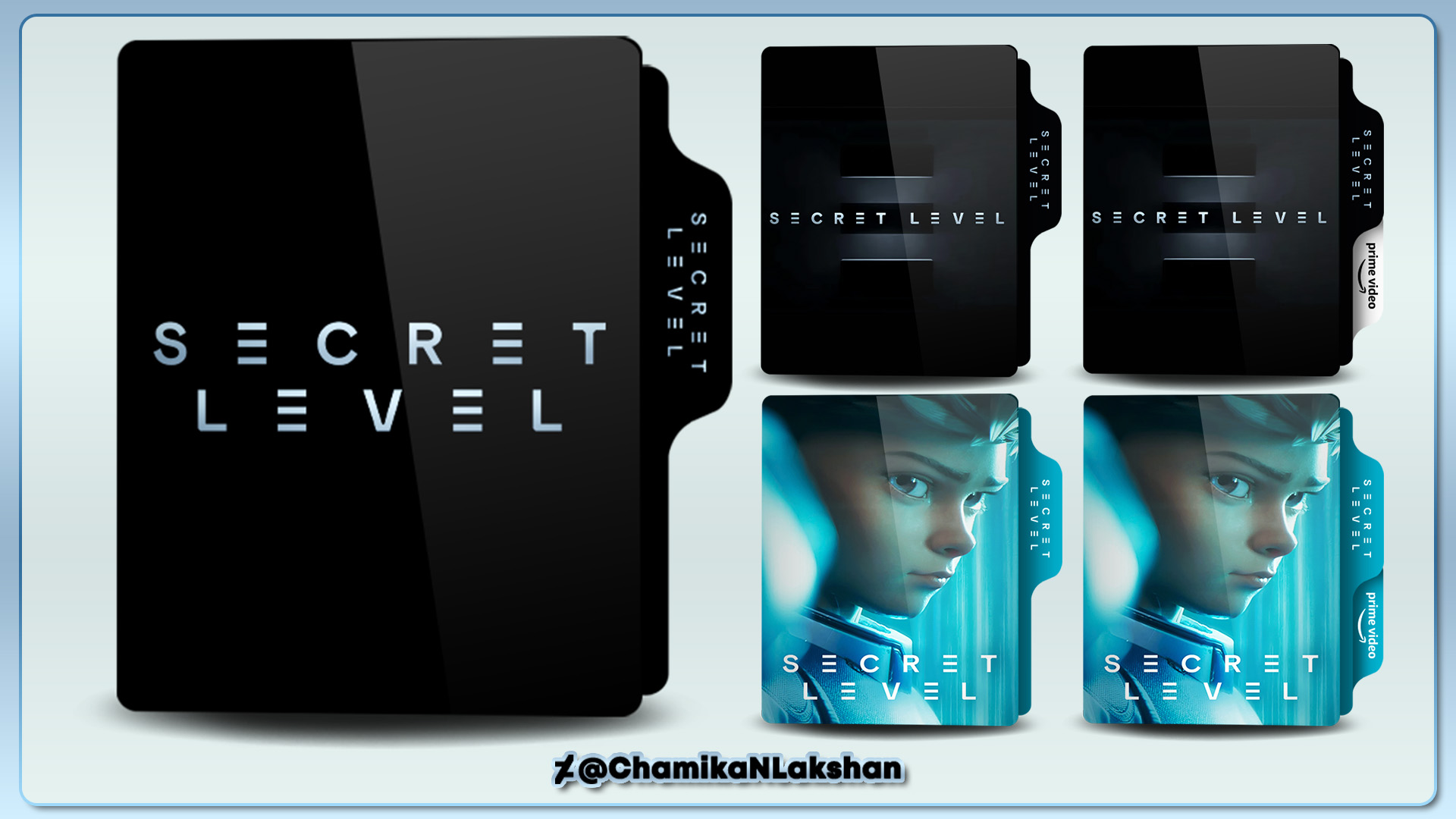 Secret Level S01 Main Folder Icons by ChamikaNLakshan on DeviantArt