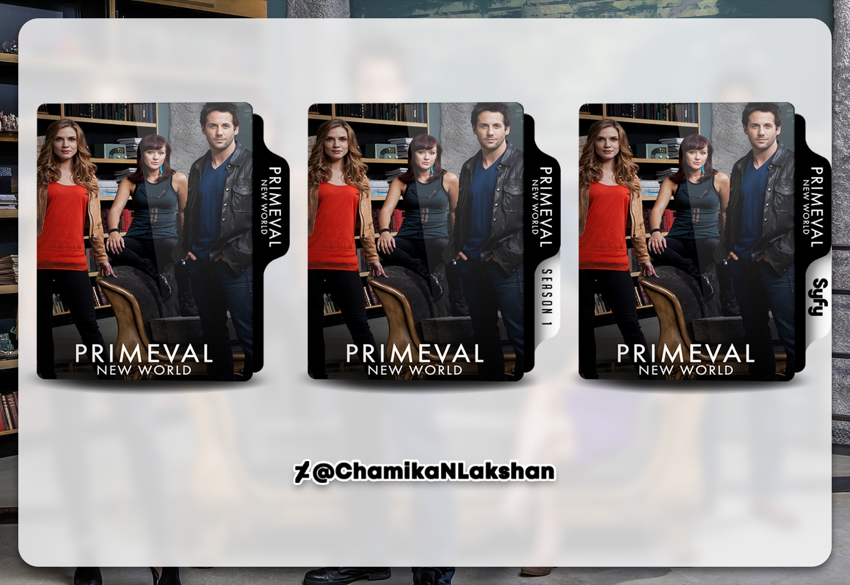 Primeval New World S01 Folder Icons by ChamikaNLakshan on DeviantArt