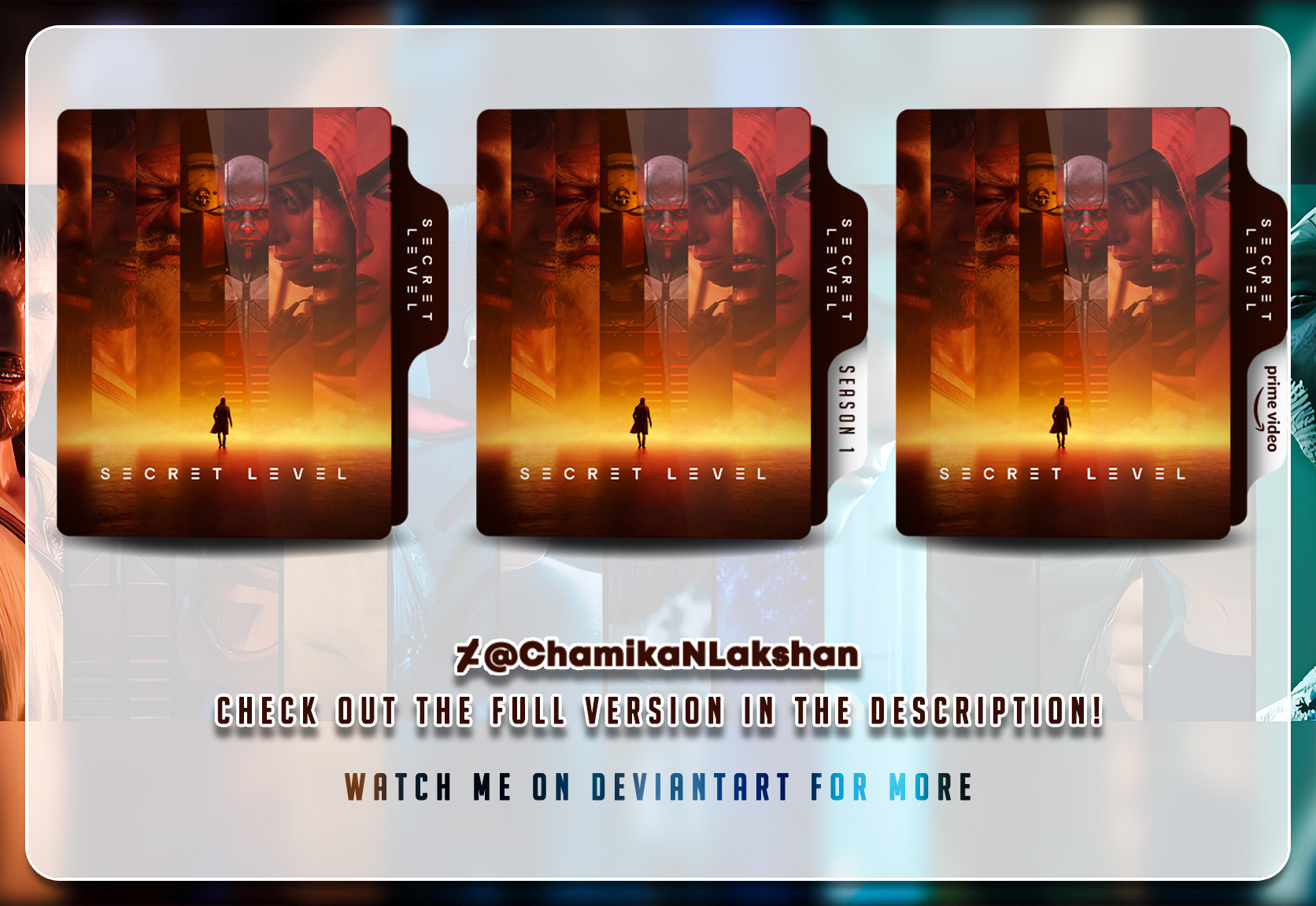 Secret Level S01_V3 Folder Icons by ChamikaNLakshan on DeviantArt