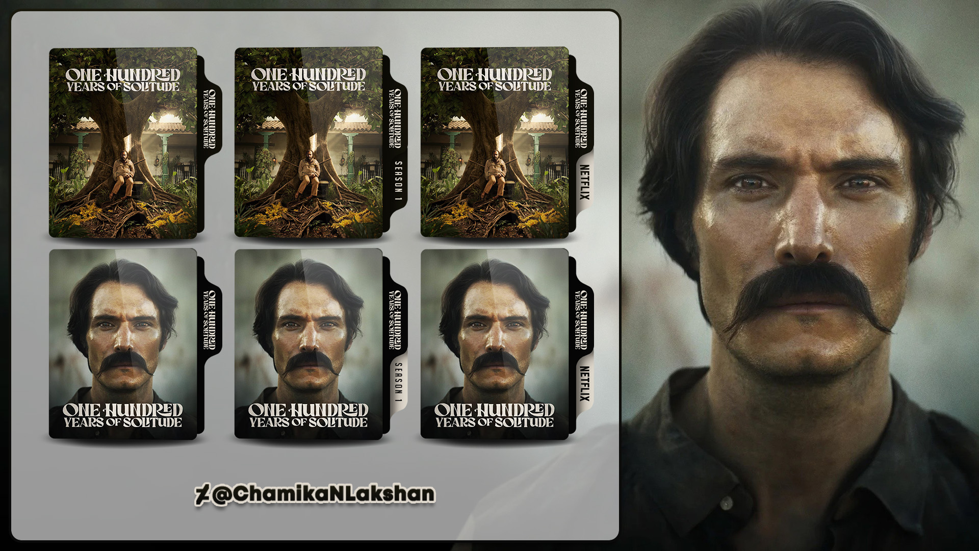 One Hundred Years of Solitude S01 Folder Icons by ChamikaNLakshan on ...