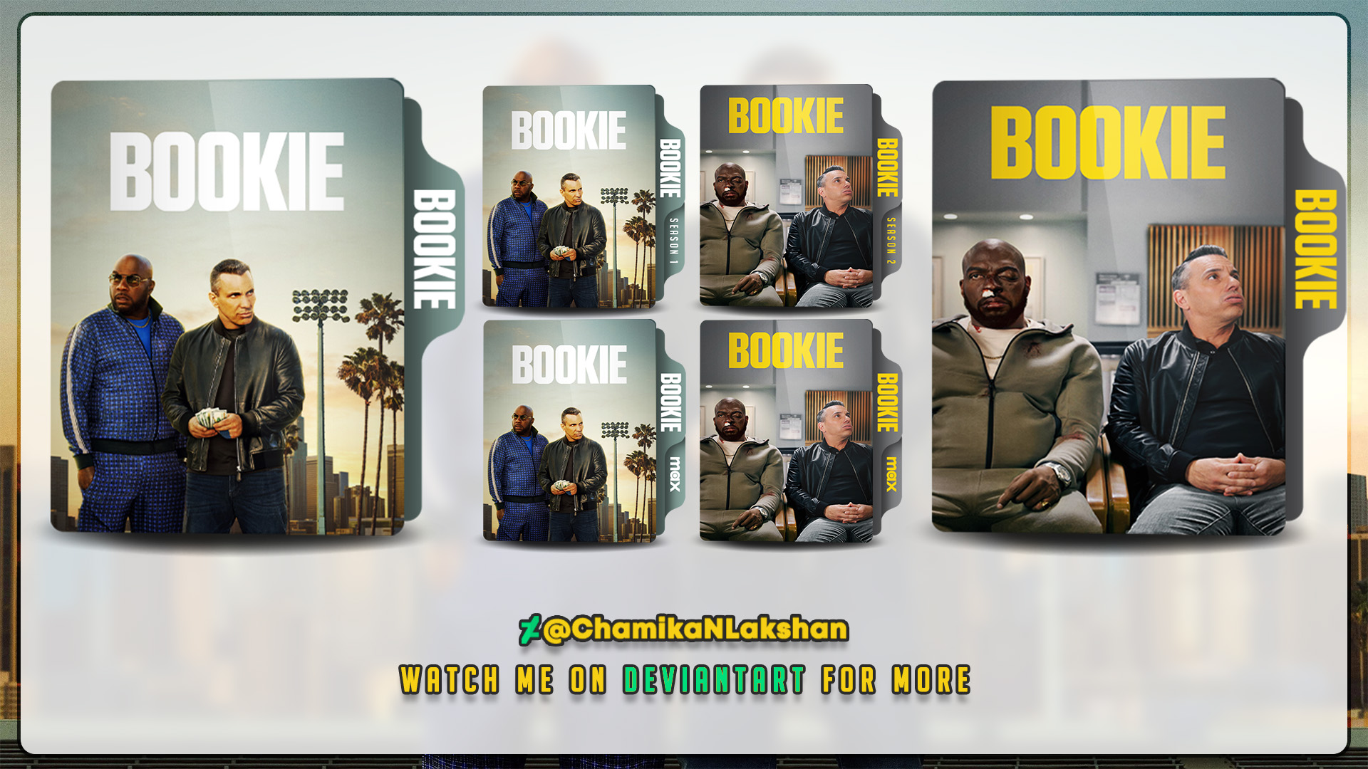 Bookie S01 and S02 Folder Icons by ChamikaNLakshan on DeviantArt