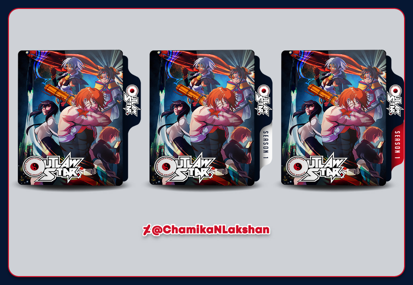 Outlaw Star S01 Folder Icons by ChamikaNLakshan on DeviantArt