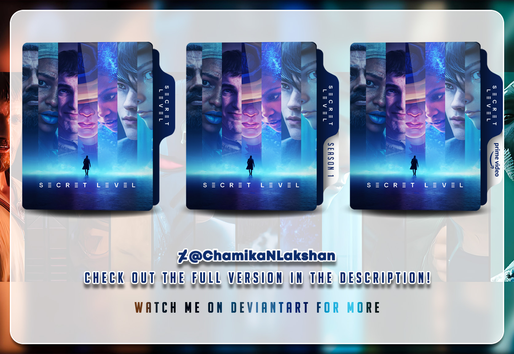 Secret Level S01 Folder Icons by ChamikaNLakshan on DeviantArt