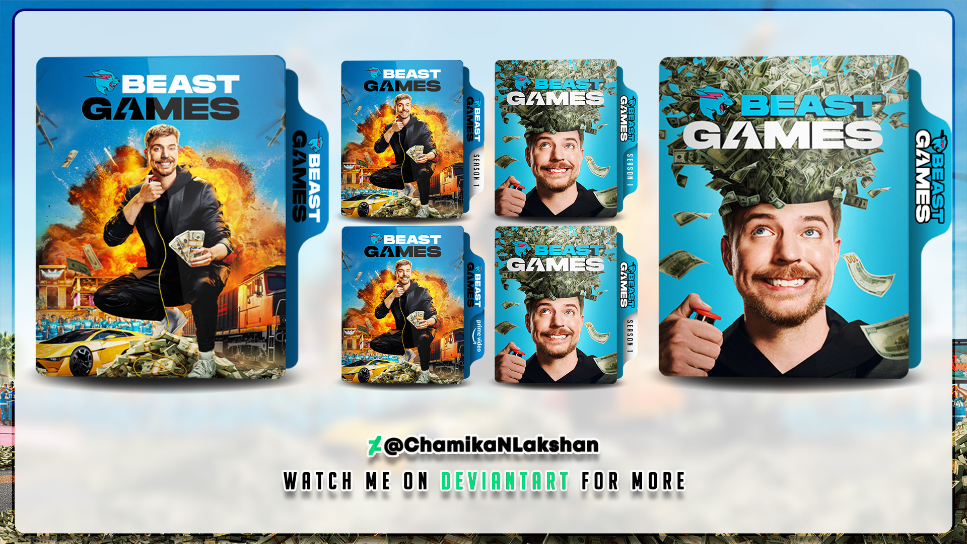 Beast Games S01 Folder Icons by ChamikaNLakshan on DeviantArt