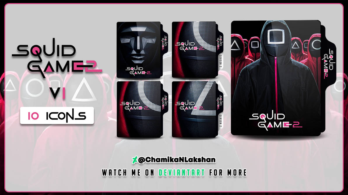 Squid Game S02 Folder Icons V2 by ChamikaNLakshan on DeviantArt