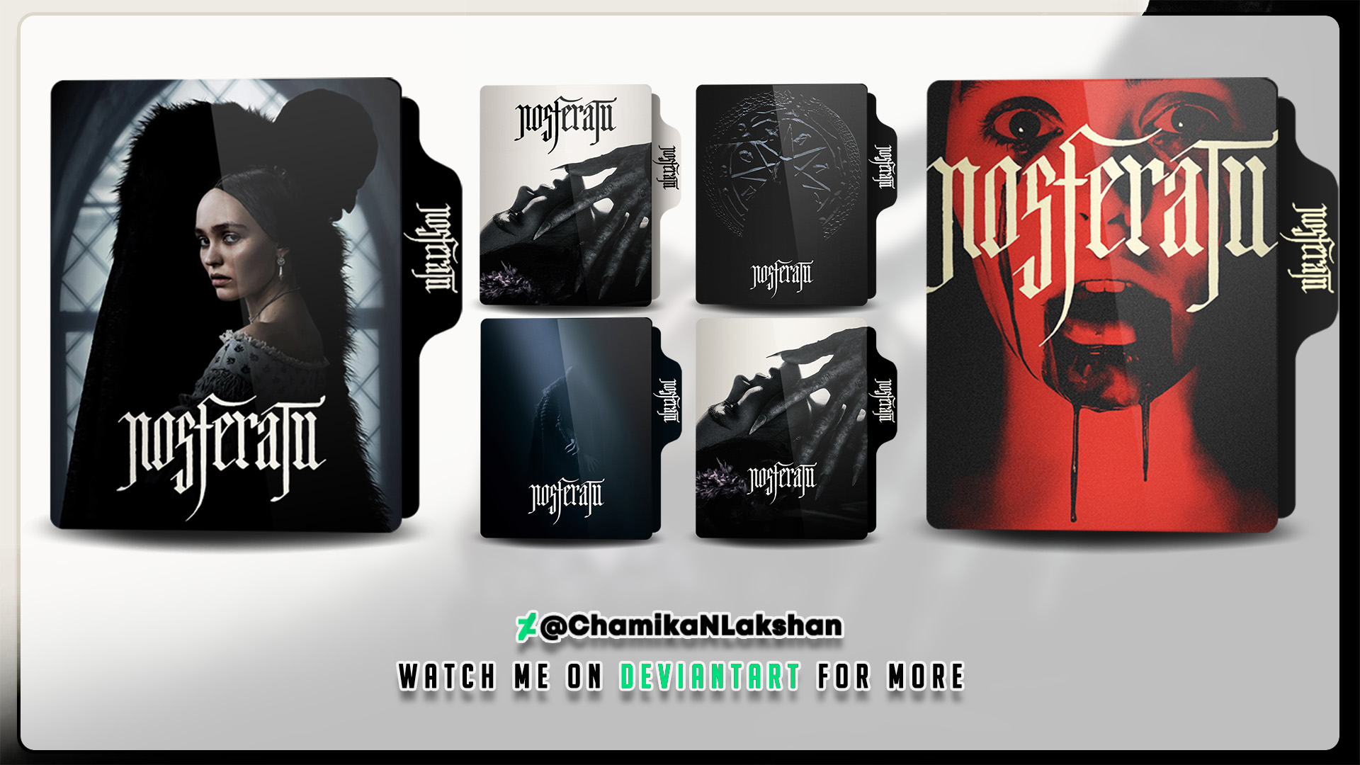 Nosferatu (2024) Folder Icons by ChamikaNLakshan on DeviantArt