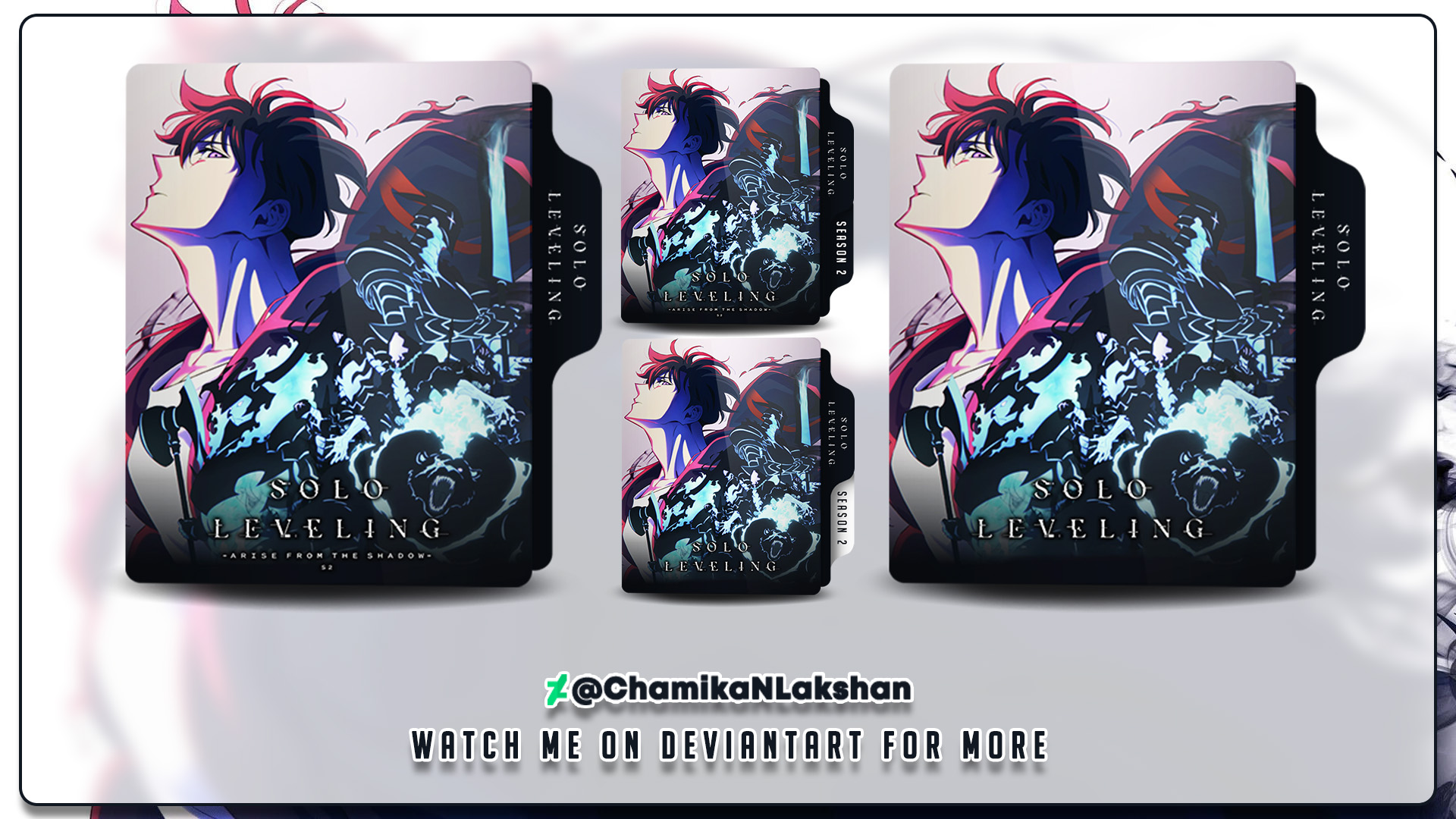 Solo Leveling S02 Folder Icons by ChamikaNLakshan on DeviantArt