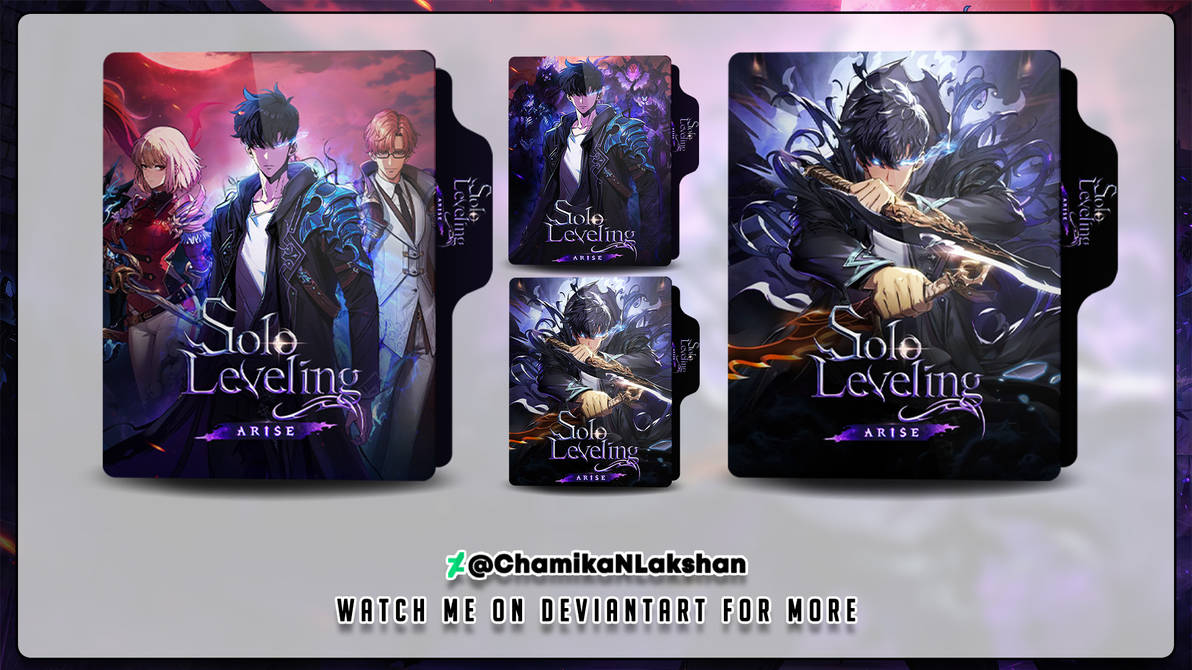 Solo Leveling Arise Folder Icons by ChamikaNLakshan on DeviantArt