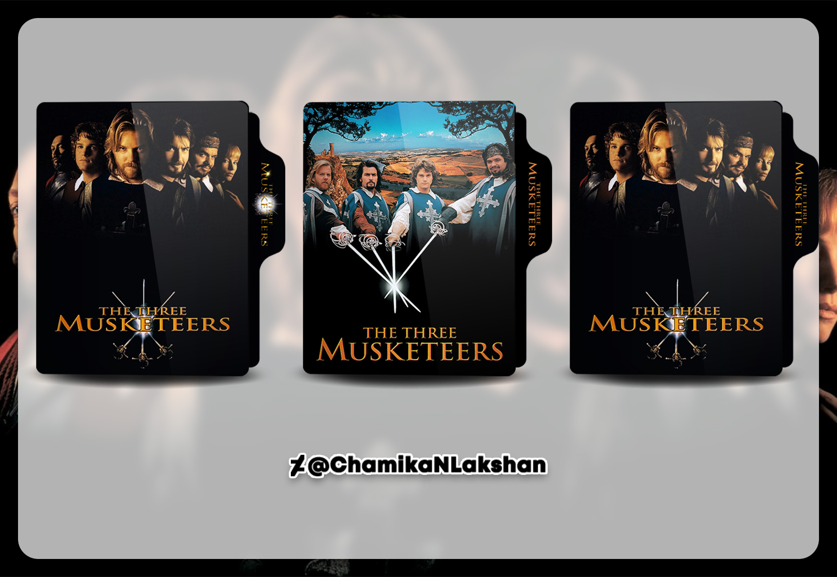 The Three Musketeers (1993) Folder Icons by ChamikaNLakshan on DeviantArt