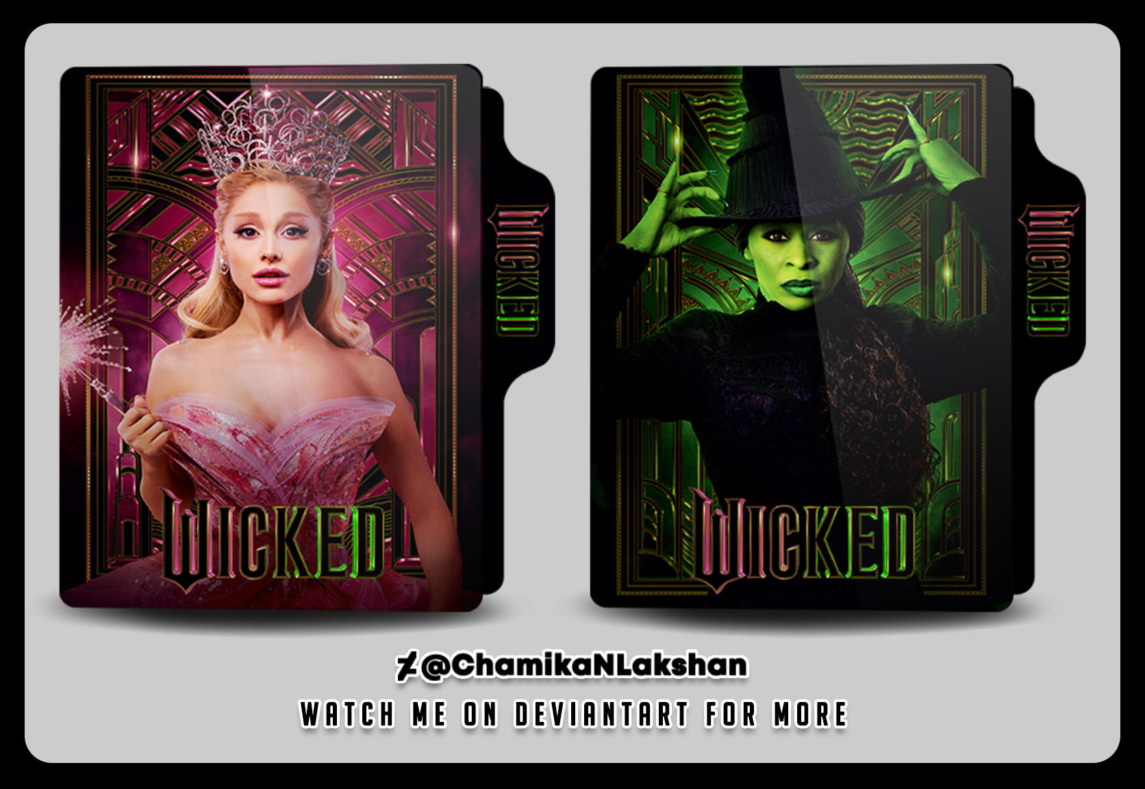 Wicked (2024) Folder Icons V2 by ChamikaNLakshan on DeviantArt