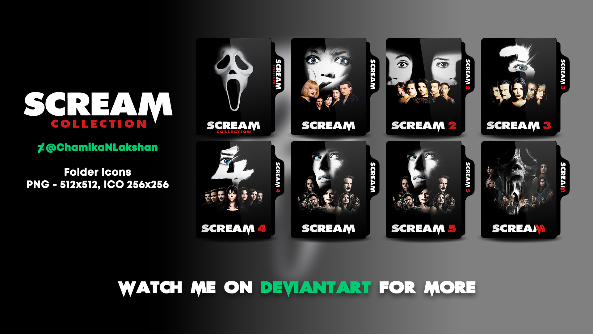 Scream Tv Series Folder Icon By Panosenglish On Deviantart