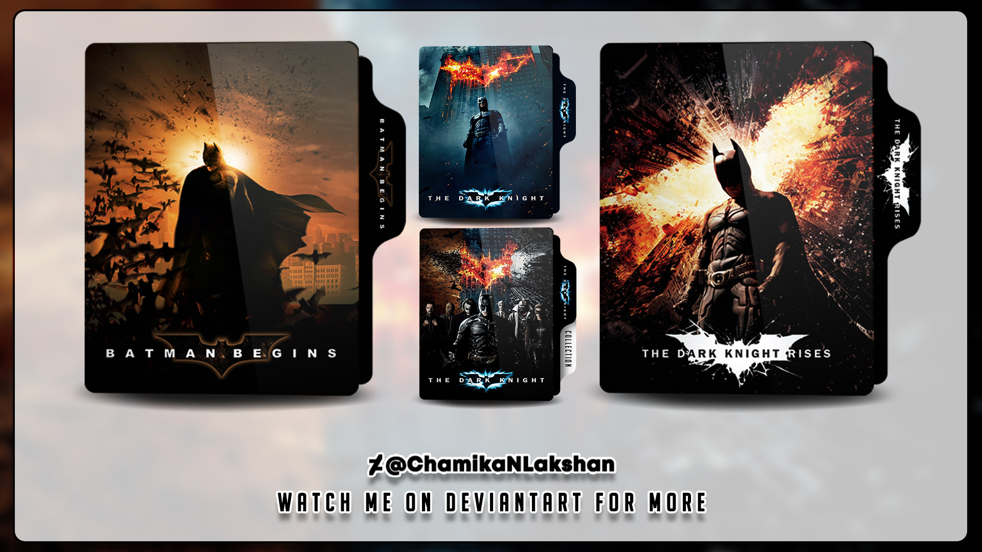 The Dark Knight Collection Folder Icons by ChamikaNLakshan on DeviantArt