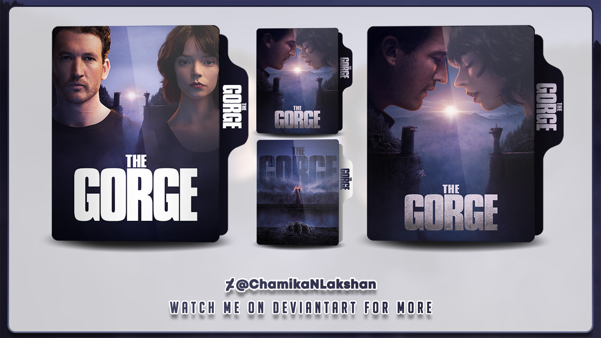 The Gorge (2025) Folder Icons by ChamikaNLakshan on DeviantArt