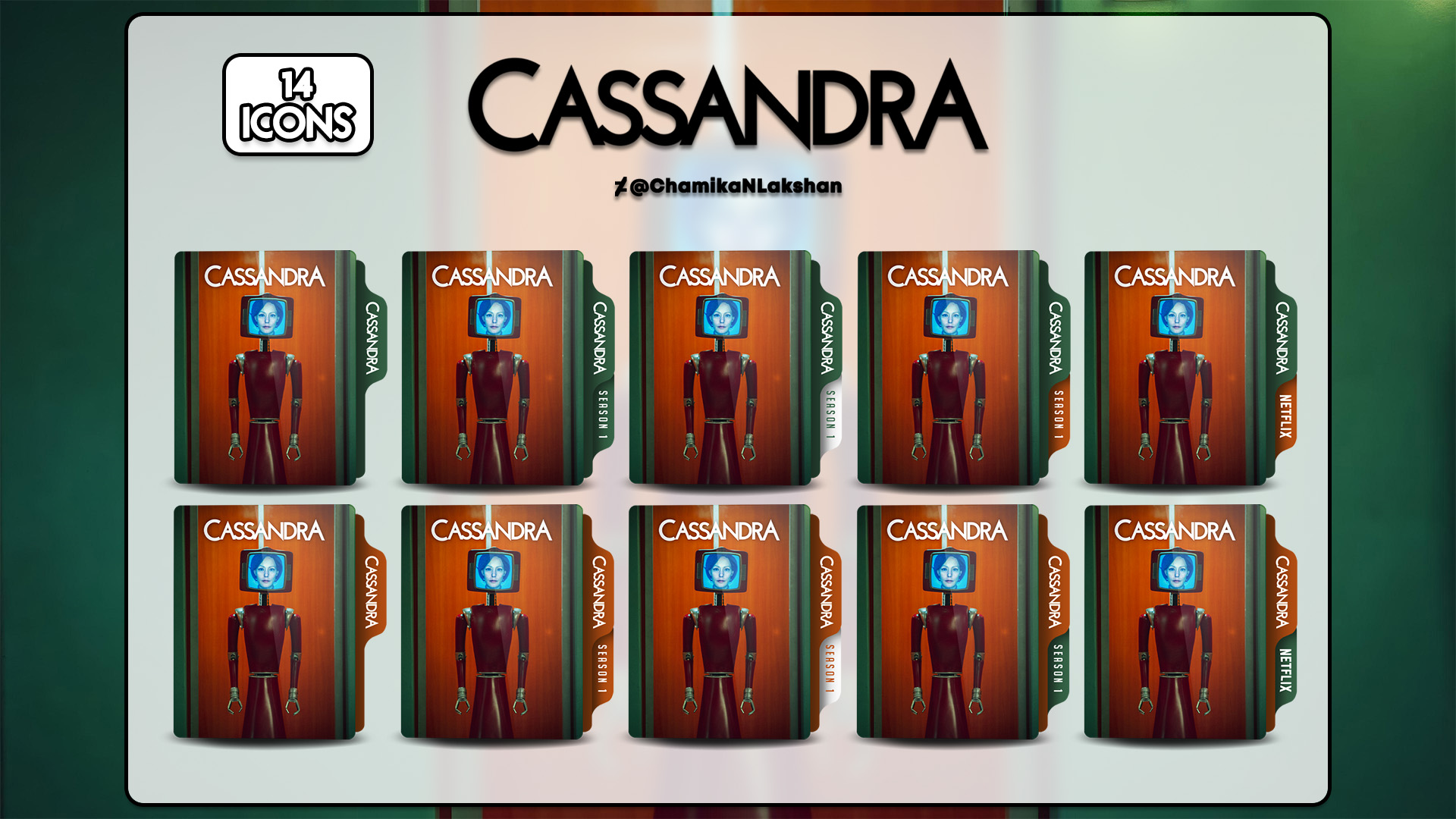 Cassandra S01 Folder Icons by ChamikaNLakshan on DeviantArt