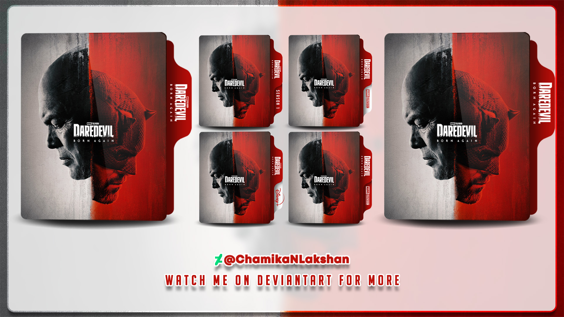 Daredevil: Born Again S01 Folder Icons V1 by ChamikaNLakshan on DeviantArt