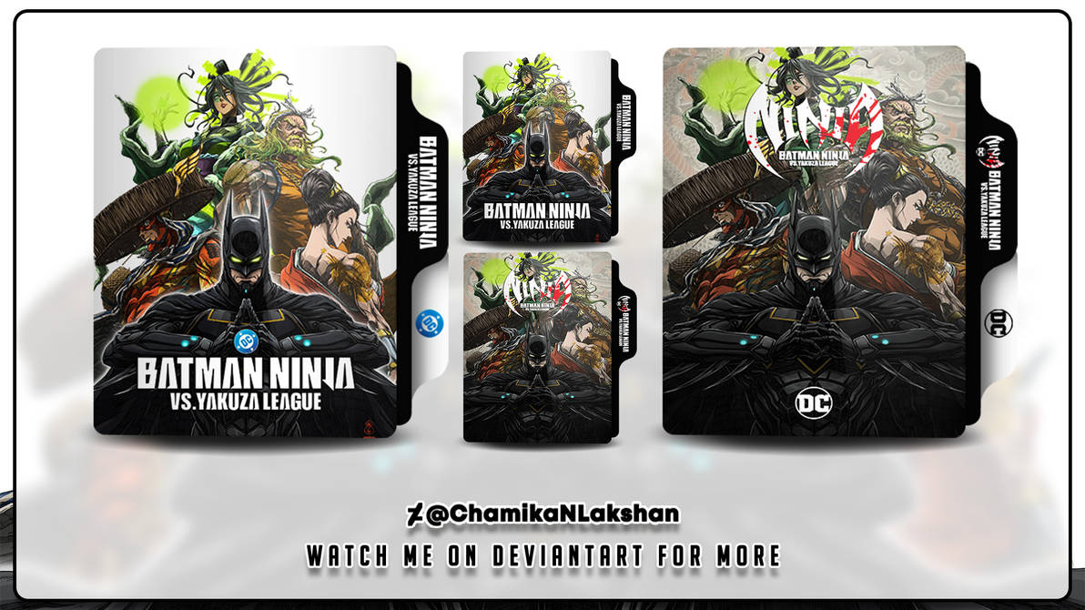 Batman Ninja vs. Yakuza League (2025) Folder Icons by ChamikaNLakshan ...