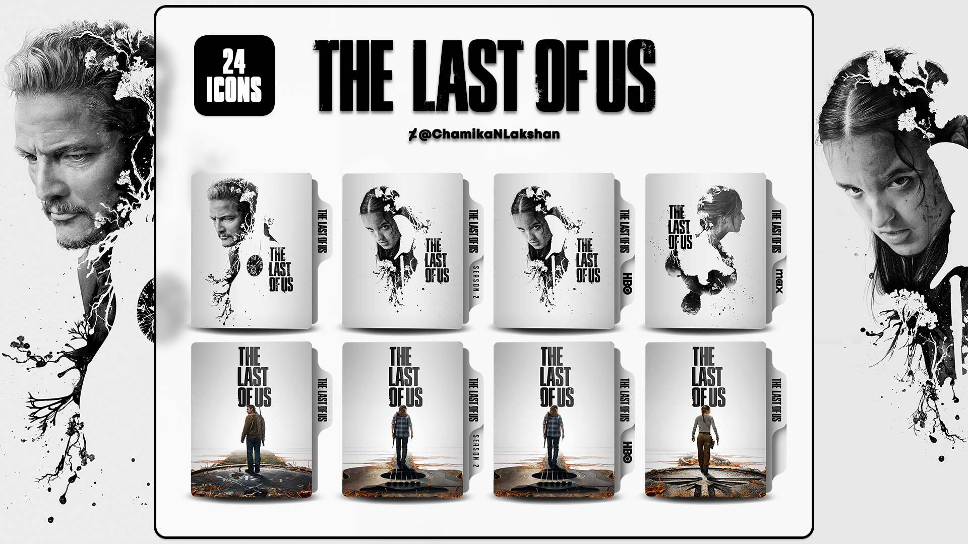The Last of Us S02_V2 Folder Icons by ChamikaNLakshan on DeviantArt