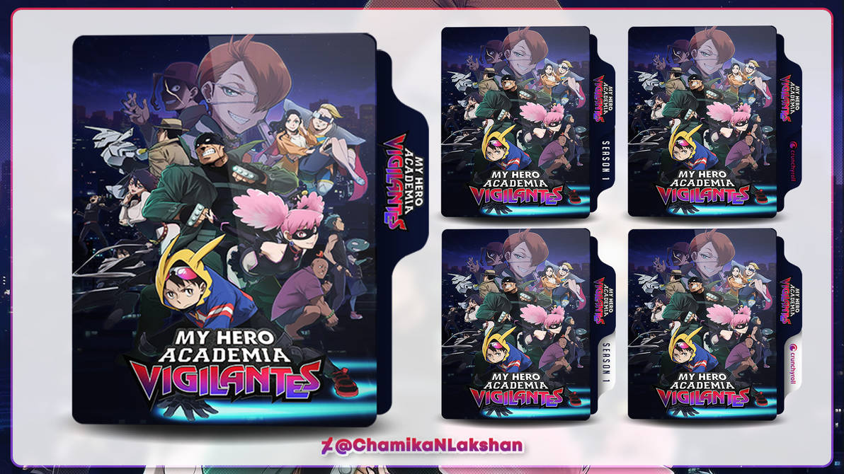 My Hero Academia Vigilantes S01 Folder Icons by ChamikaNLakshan on ...