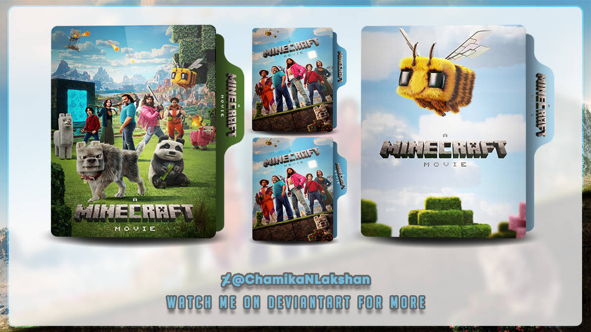 A Minecraft Movie (2025) Folder Icons by ChamikaNLakshan on DeviantArt