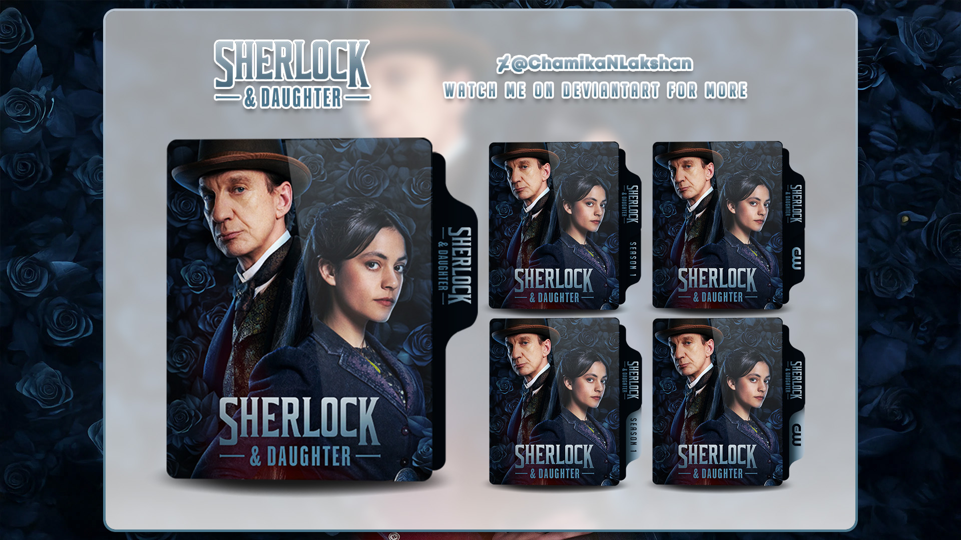 Sherlock and Daughter S01 Folder Icons by ChamikaNLakshan on DeviantArt